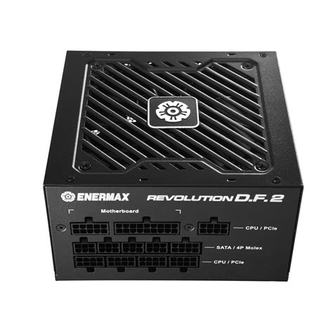 Enermax Revolution D F 2 ATX 3 0 PCIe 5 0 Compliant 80 Gold 1050W