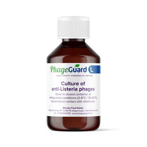 Phageguard Listex An Innovative Listeria Treatment Fmcg Fmcg