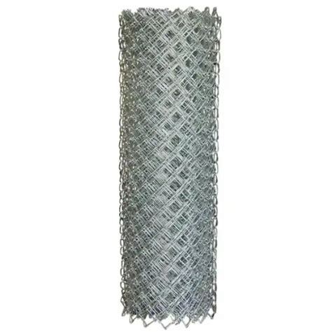 Mild Steel Galvanized Gi Chain Link Mesh Fence Wire Diameter 2 Mm At