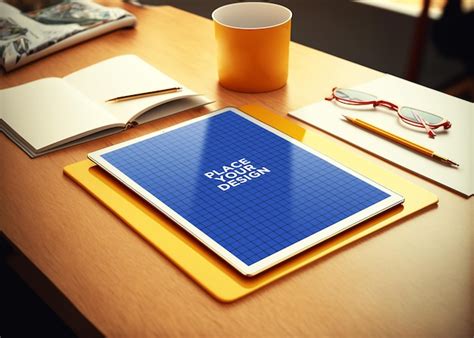 Premium Psd Psd Mockup Of A Realistic Tablet