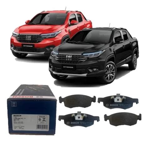 Pastilha Freio Dianteiro Fiat Strada 1 4 2021 2022 2023 2024