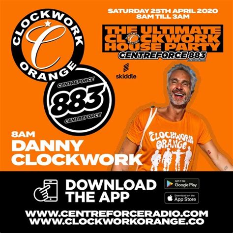 Stream Danny Clockwork Clockwork House Party On Centreforce883 By