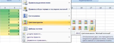 Основы Excel 2007 Условное форматирование