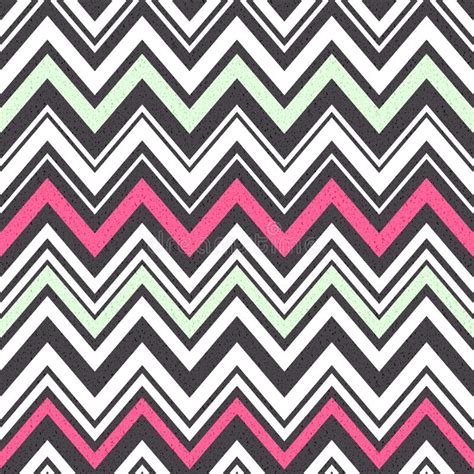 Seamless Zig Zag Stripes Pattern Stock Vector Illustration Of Grunge Lines 57012282