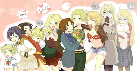 にょたりあ 女体化注意 にょたりあ！！ ヘタリア 七海のイラスト Pixiv