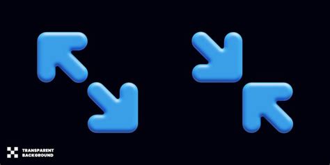 3d 왼쪽 화살표 아이콘 이미지 Freepik에서 무료 다운로드