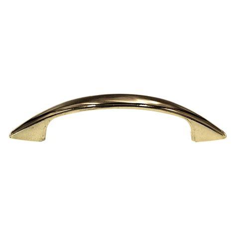 Traditional Cabinet Arch Pull 3 Ctr Polished Brass 835 Pb Westwoods