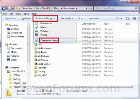 New Library Create Tutorials