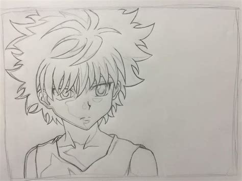 Killua Zoldyck Sketch
