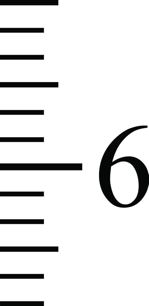 Growth Chart Ruler Stencil File Svgpdf Cut File Etsy
