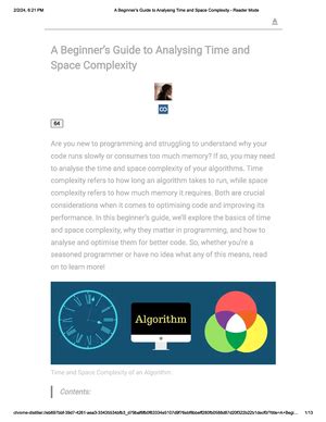 Data Structure And Algorithm Eso Iit Kanpur Studocu