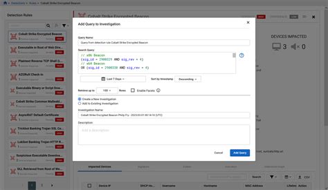 Start Investigation Fortindr Cloud 2023 2 0
