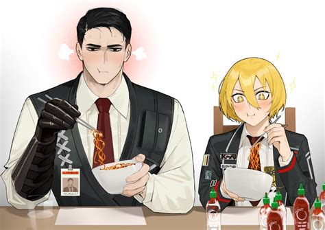 Don Quixote And Meursault Project Moon And 1 More Drawn By Sasoura