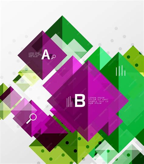 Premium Vector Square Abstract Background Vector Template Background For Workflow Layout