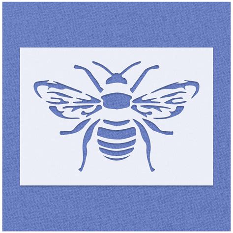 Bee Stencil Stencilmonkey Stencil Monkey