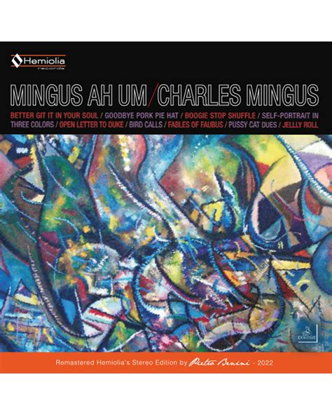 Hemiolia Records Master Tapes Mingus Ah Um Charles Mingus