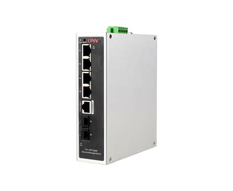 Gigabit 6 Port Managed Industrial Ethernet Switch Industrial Ethernet