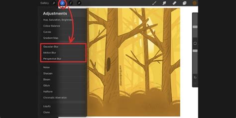 How To Blur In Procreate Different Types Step By Step Don Corgi