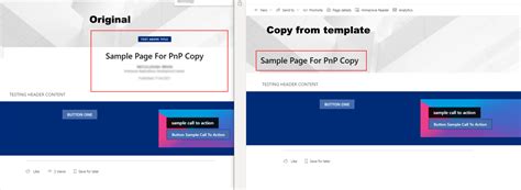 Invoke PnPSiteTemplate Doesn T Retain Client Side Page Header Settings Issue Pnp