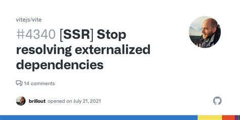 Ssr Stop Resolving Externalized Dependencies · Issue 4340 · Vitejs