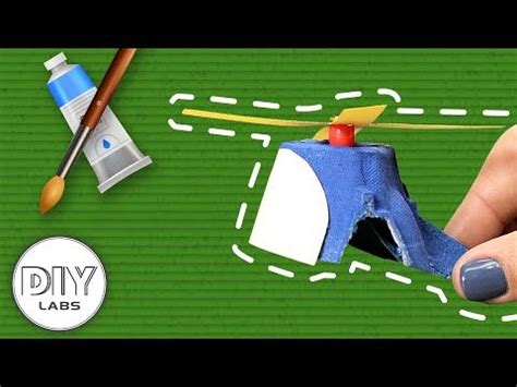 Best 13 How To Make A HELICOPTER Out Of Egg Cartons Fast N Easy DIY