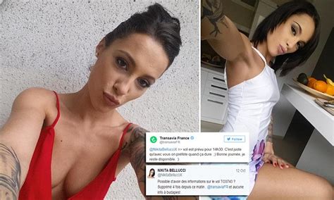 Porn Star Nikita Bellucci Gets Into Twitter Spat With French Airline