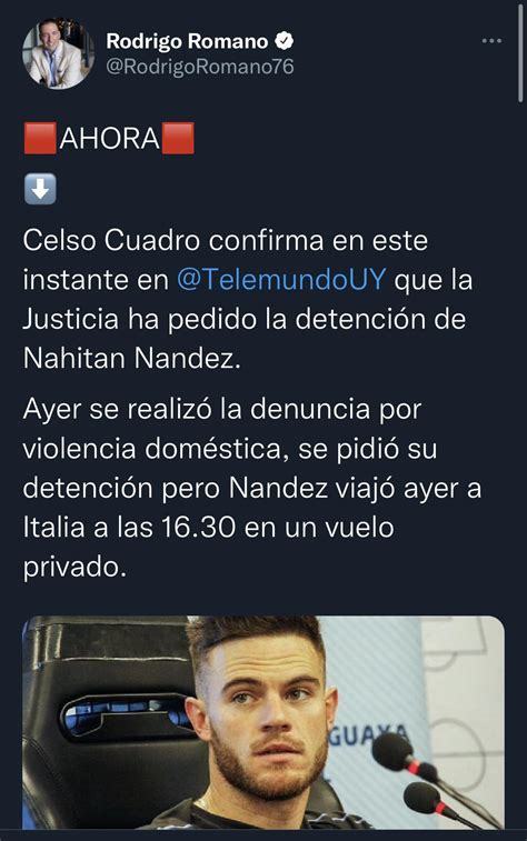 La Justicia Uruguaya Pidió La Detención De Nandez Por Las Agresiones A