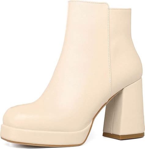 Chunky Heel Booties