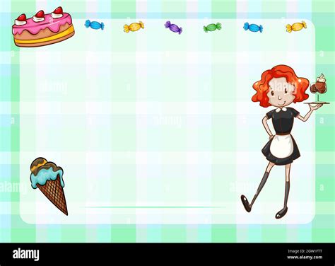 Toffee Template Stock Vector Images Alamy