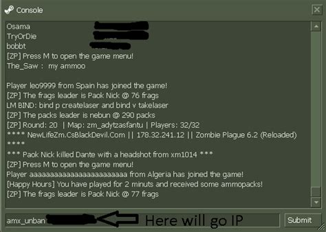 [tutorial] how to unban a player tutorials csbd community