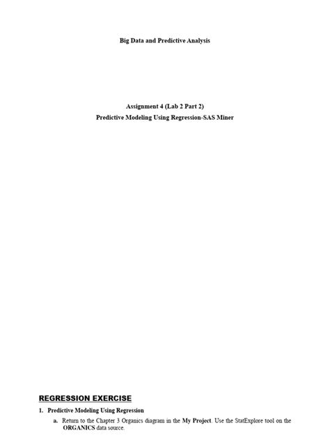 Lab 2 Part 2 W21 Regression Alpdf Pdf Regression Analysis