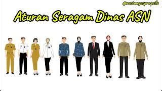 Aturan Terbaru Pakaian Seragam Dinas Asn Pppk Dan Pns Permendagri No 10