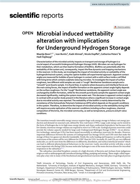 Pdf Microbial Induced Wettability Alteration With Implications For