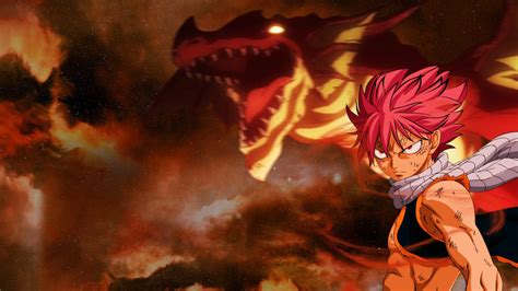Download Dragon Fire Anime Natsu Wallpaper