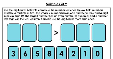 Multiples Of 2 Discussion Problem Classroom Secrets Classroom Secrets