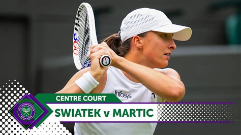 Bbc Iplayer Wimbledon Centre Court Swiatek V Martic