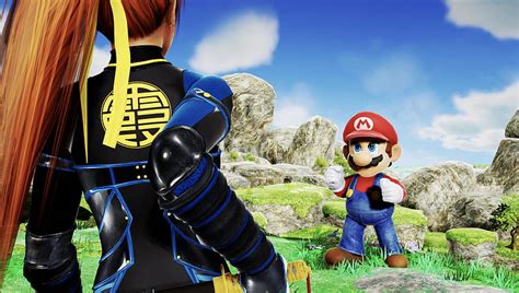 Video Game Crossover Dead Or Alive Super Mario Bros Kasumi Dead