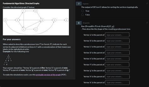 Solved • Breadth First Search On Directed And Undirected