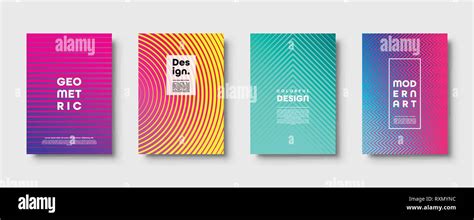 Modern Abstract Background With Geometric Shapes And Lines Colorful