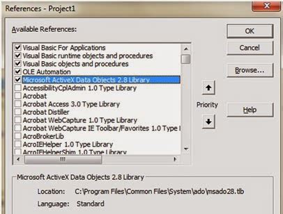 CARA KONEKSI DATABASE MYSQL DENGAN VISUAL BASIC 6 0 ABANG MASBAGIK