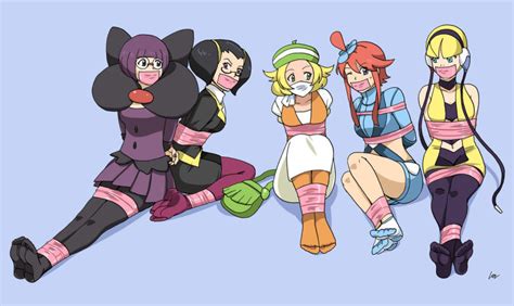 Lost One Zero Bianca Pokemon Elesa Pokemon Rioka Pokemon