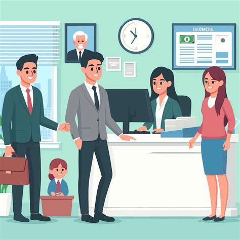 은행원 이미지 Freepik에서 무료 다운로드