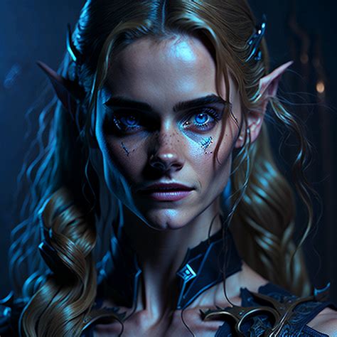 Krea Ai Emma Watson Lord Of The Rings Elf Fantasy8k G