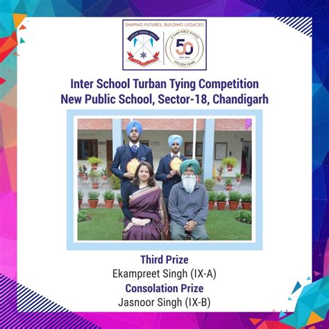 Inter School Turban Tying Competition St Kabir Public School