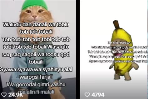 Viral Di Tiktok Ternyata Ini Makna Dan Lirik Lagu Tob Tobi Tob