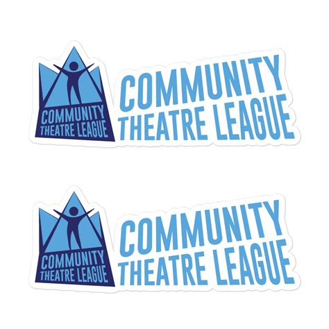 Ctl Logo Sticker Community Theatre League
