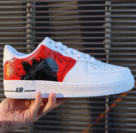 Ricky Jay Designs On Instagram “finally Finished With These Beauty Custom Made Af1s Godzilla
