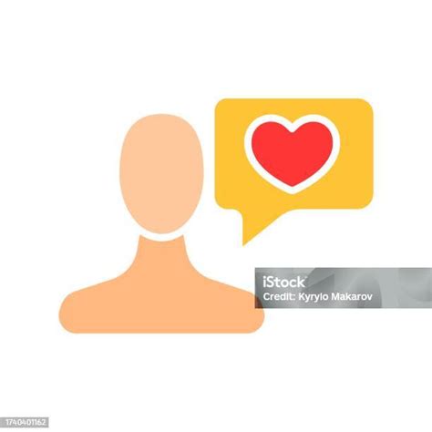 하트 라인 아이콘이 있는 메시지입니다 관계 사랑 데이트 발렌타인 데이 연결 결혼 가족 감정 사업과 광고를 위한 흰색 배경에 벡터 컬러 아이콘 가족에 대한 스톡 벡터 아트 및