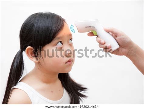 Closeup Temperature Meter Naked Body Chickenpox Stock Photo