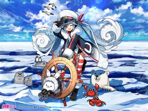 雪ミク（初音ミク） On Twitter Hatsune Miku Vocaloid Miku